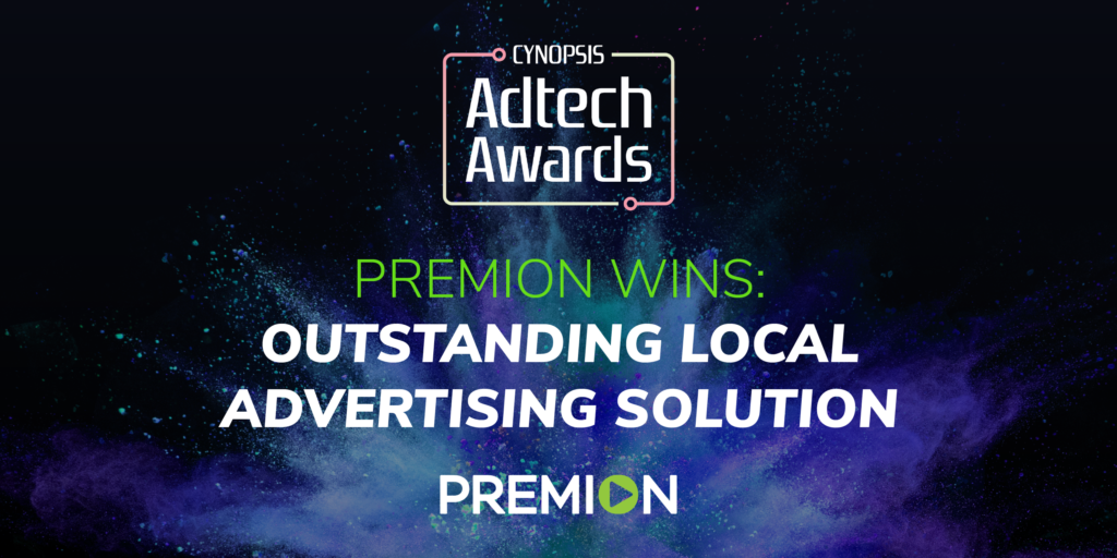 Premion Wins CYNOPSIS Award for Outstanding Local Advertising Solution ...